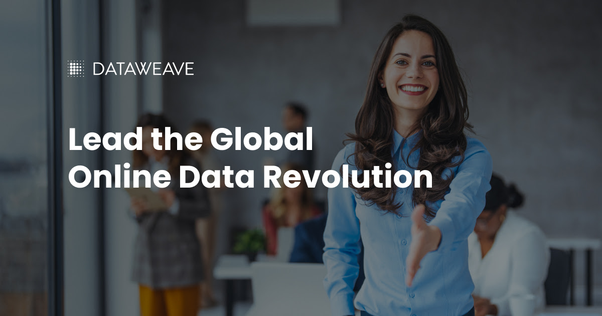 Wish to change the world of eCommerce | Join us @DataWeave